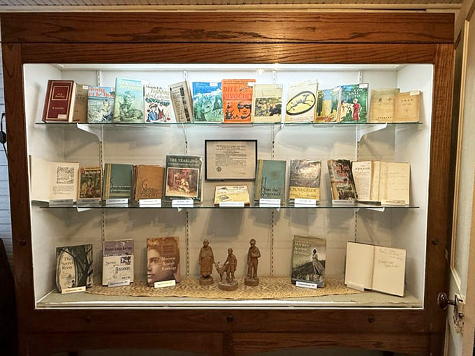 First editions and literary treasures showcase the remarkable output from this modest farmhouse that changed American literature forever.