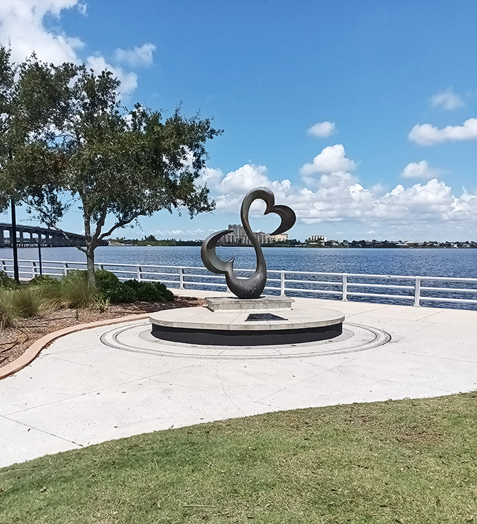 The Open Heart sculpture proves that Bradenton wears its emotions on its sleeve &ndash; or rather, its waterfront.