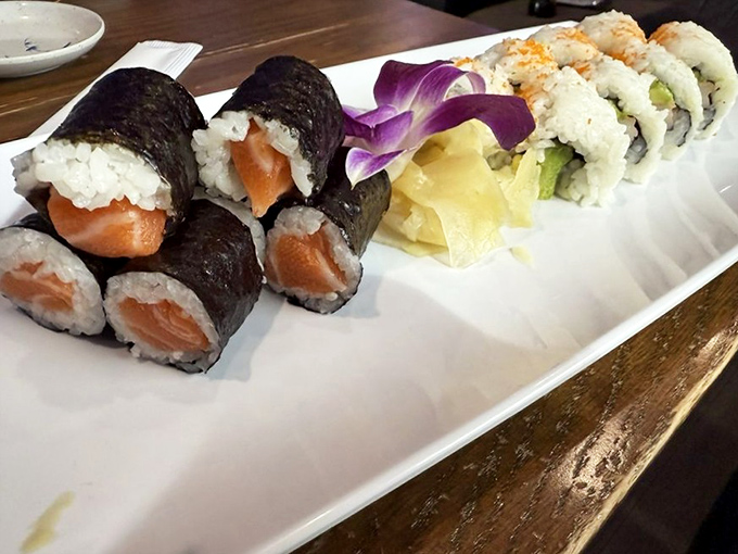 Classic rolls get the Blu treatment &ndash; familiar favorites dressed up for a night on the town, complete with elegant presentation.