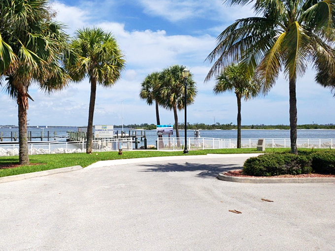 Summerlin Dock stretches toward the horizon, offering cyclists a perfect spot to dismount and contemplate life's bigger questions &ndash; like lunch options.