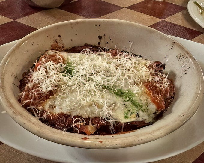 Layers of pasta, cheese, and sauce meld together in this baked lasagna &ndash; architectural perfection that tastes even better than it looks.