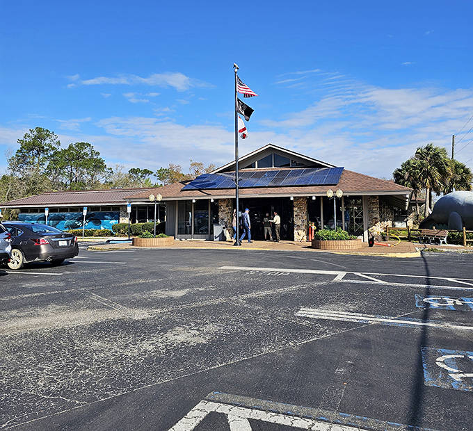 The visitor center welcomes explorers with Florida charm and none of the commercial hustle found at bigger attractions.
