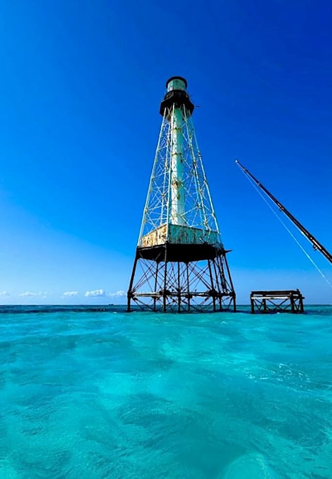 Looking up at this towering structure from sea level makes you appreciate the engineers who built something this sturdy without modern technology or safety regulations.