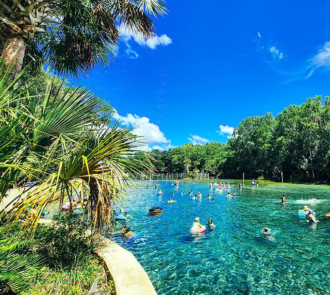 Nature's water park: No slides or wave machines needed &ndash; just pristine spring water and the joy of simple pleasures.