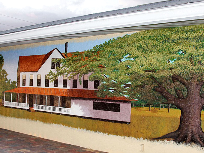 Bayshore Lodge beckons from another era, its wraparound porch practically inviting you to sit a spell with lemonade.