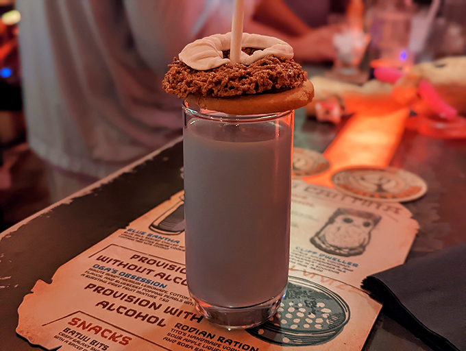 Childhood dreams meet adult reality in these colorful concoctions that taste nothing like the dairy products from your home planet.