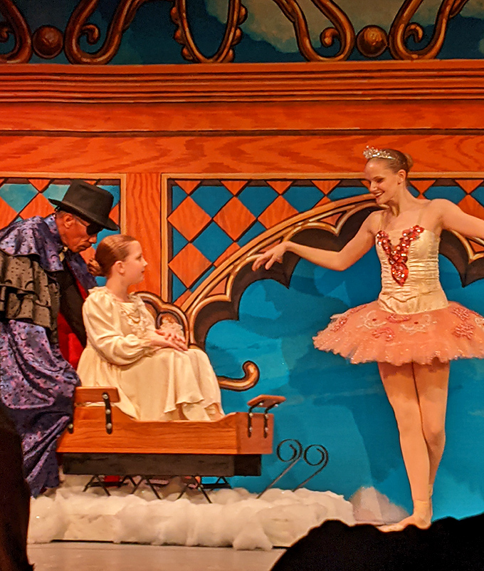 Tutus and talent transform the stage into a winter wonderland, proving small-town venues can deliver world-class artistic experiences.