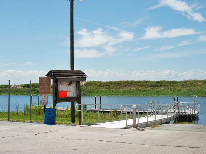 The boat ramp promises adventures on waters where your only schedule is determined by sunshine and fish.
