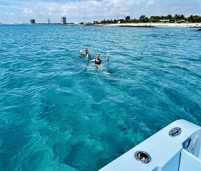 Waters so transparent you can count fish from your boat &ndash; Mother Nature showing off her clarity in fifty shades of turquoise.