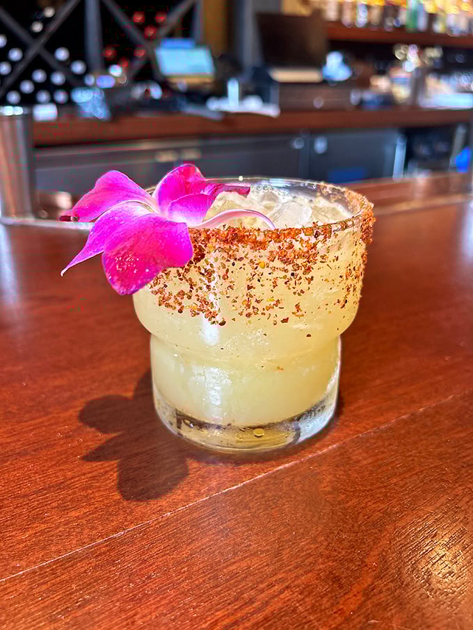 Cocktails at The Edison aren't just drinks &ndash; they're liquid inventions, garnished with vibrant flowers and served with theatrical flair.