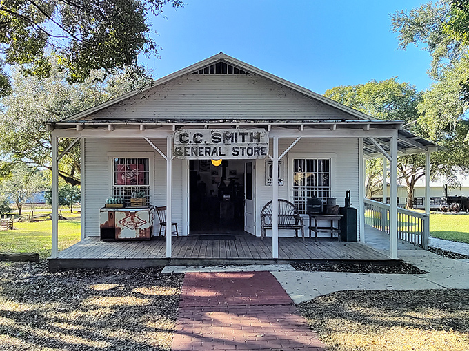 The C.C. Smith General Store, where "one-stop shopping" meant flour, fabric, and farming tools&mdash;not a grande half-caf oat milk latte with your toilet paper.