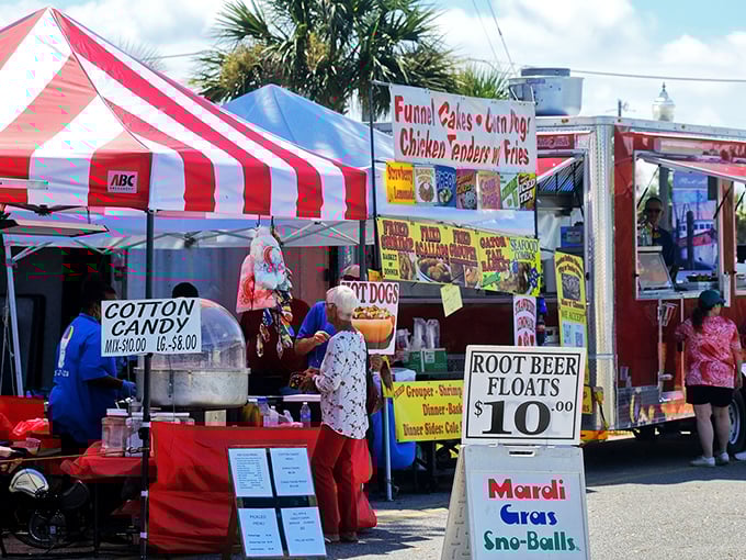 Funnel cakes, cotton candy, and root beer floats &ndash; the scallop festival brings small-town Americana to life with flavors that taste like childhood memories.