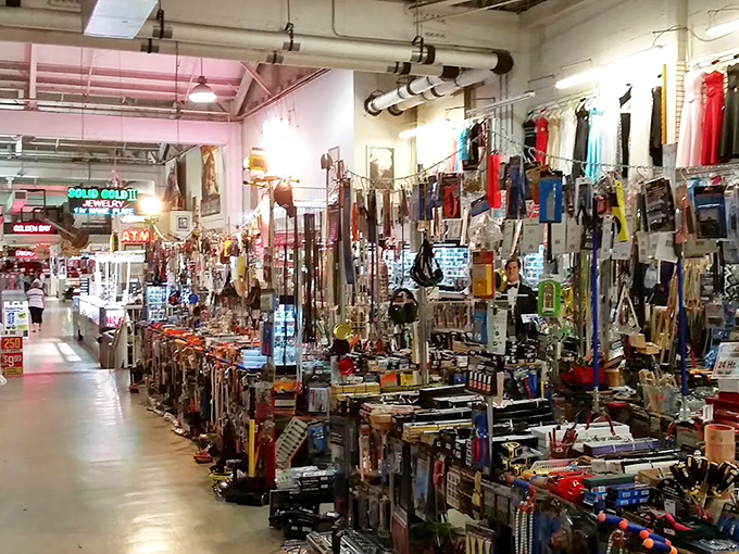 Treasure hunter's paradise! The Swap Shop's endless aisles contain everything from the practical to the peculiar &ndash; a Florida institution where one person's junk becomes another's joy.