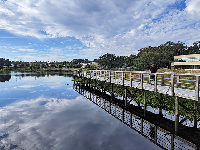 The mirror-like water creates reflections so perfect, you'll question which way is up – nature's own optical illusion.