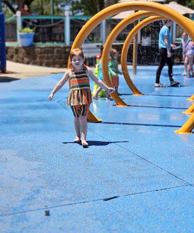 When the Florida heat meets its match in the form of water features that turn ordinary kids into squealing water sprites.