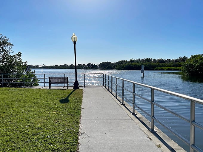 Safety Harbor's marina facilities welcome boaters to protected waters where the bay stays calm and the parking's actually manageable.