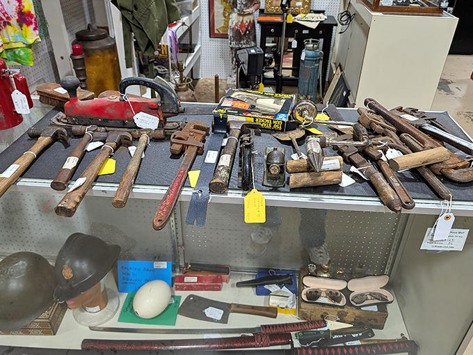 These aren't just tools; they're artifacts from when things were built by hand with pride, their worn handles telling stories of craftsmanship and hard work.