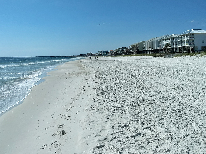 Pristine white sands meet crystal waters in perfect harmony &ndash; Mother Nature showing off her interior design skills at Mexico Beach.