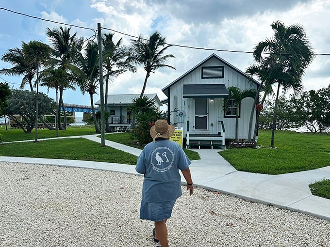 Cheerfully painted historic buildings house exhibits and educational programs, preserving the legacy of Flagler's ambitious overseas dream.