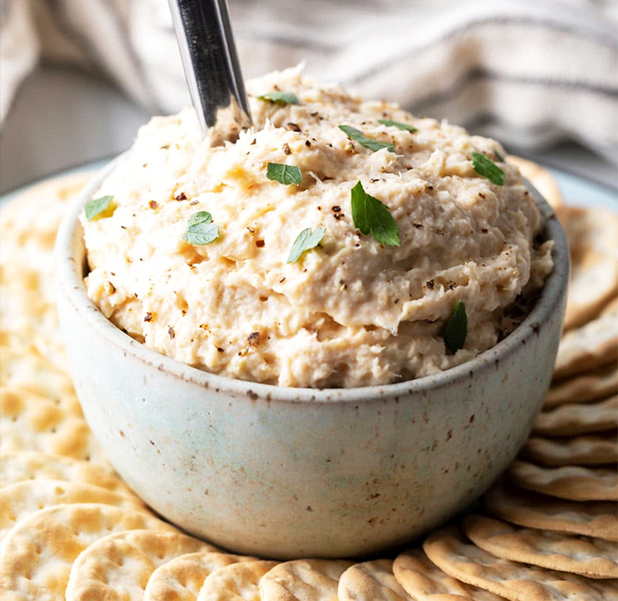 A scoop on a saltine cracker is the traditional way to enjoy this Florida favorite – preferably with a water view and cold drink nearby.