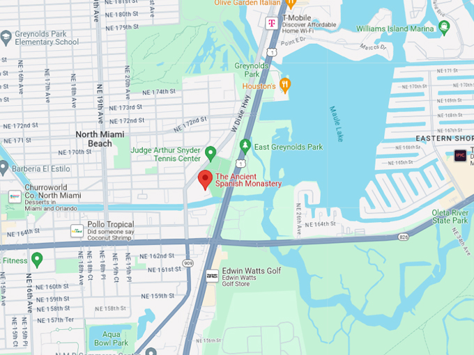 ancient spanish monastery 10 map