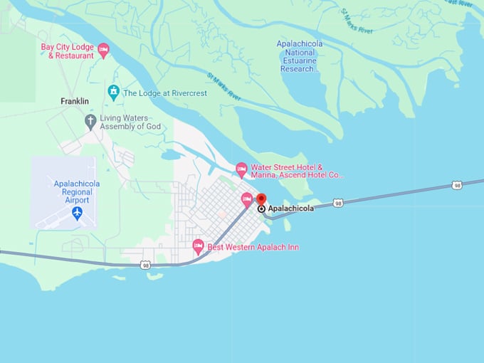 apalachicola 10 map