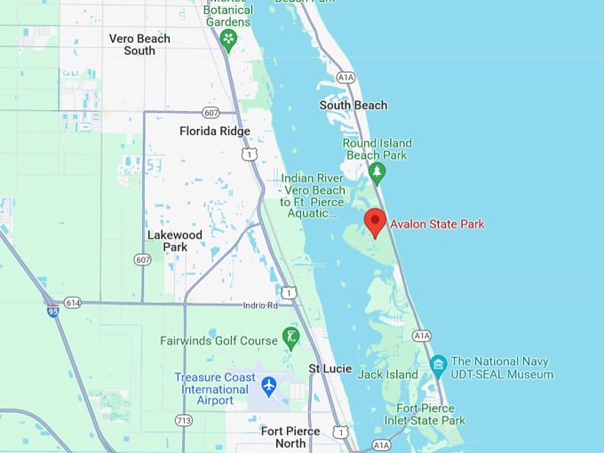 avalon state park 10 map