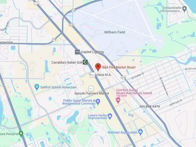 ba flea market 10 map