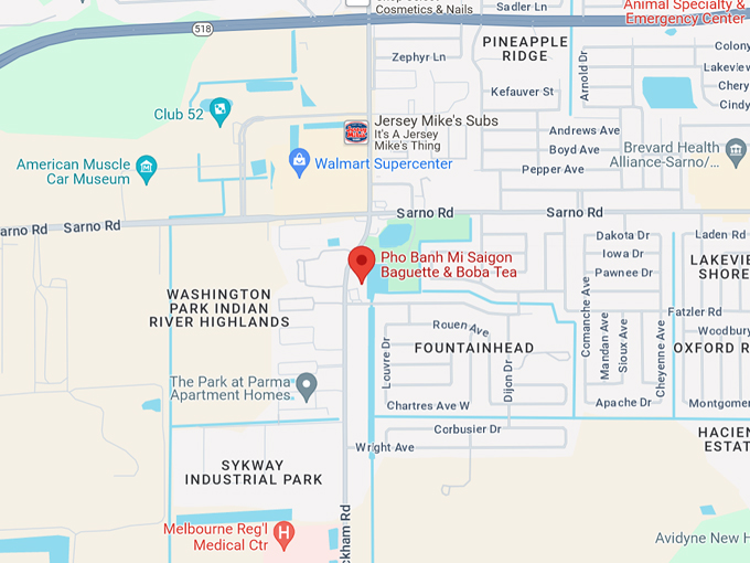 banh mi saigon baguette 10 map