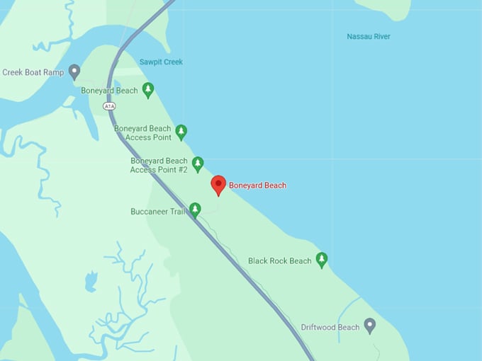 boneyard beach 10 map