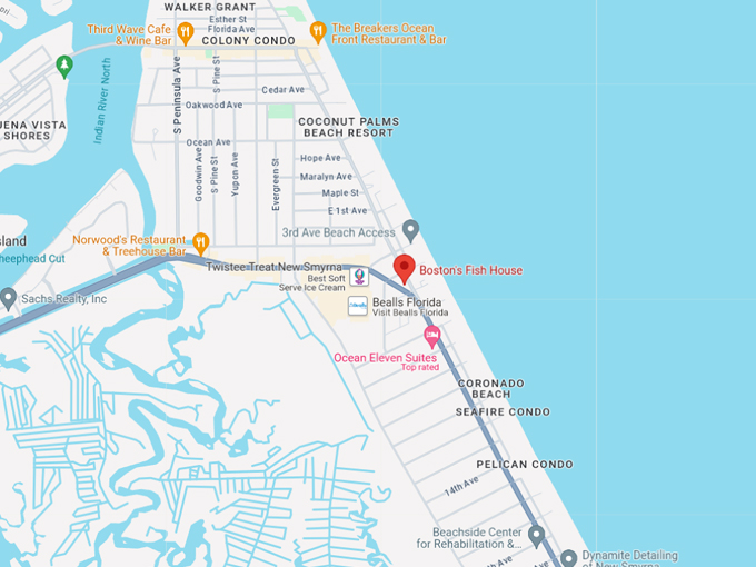 bostons fish house 10 map