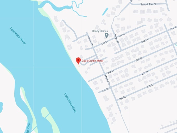 caps on the water 10 map