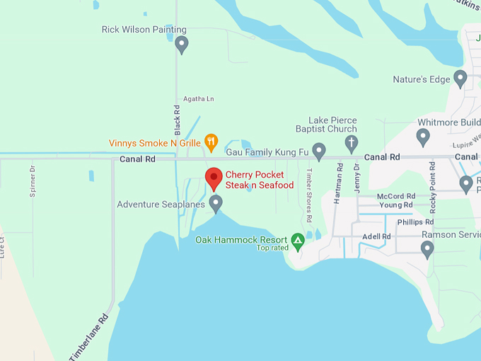 cherry pocket steak n seafood 10 map