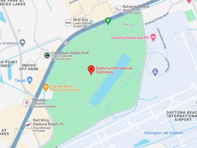 daytona international speedway 10 map