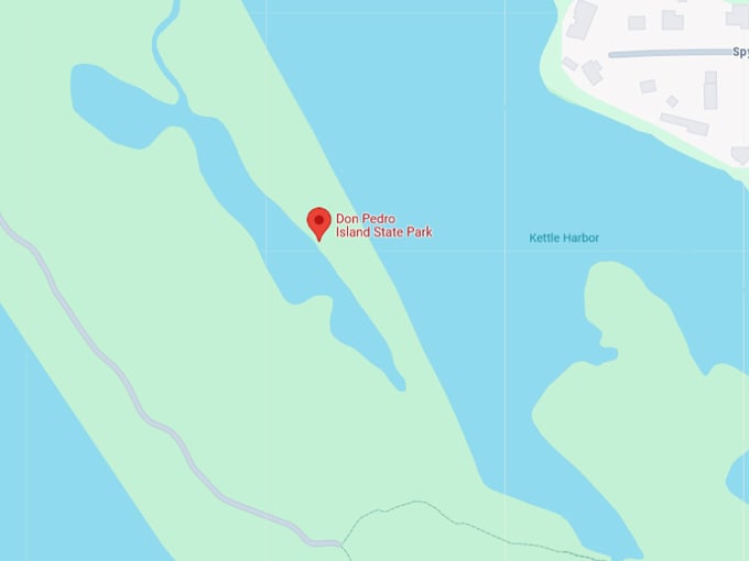 don pedro island state park 10 map