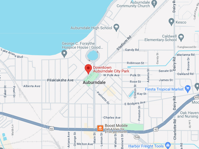 downtown auburndale city park 10 map