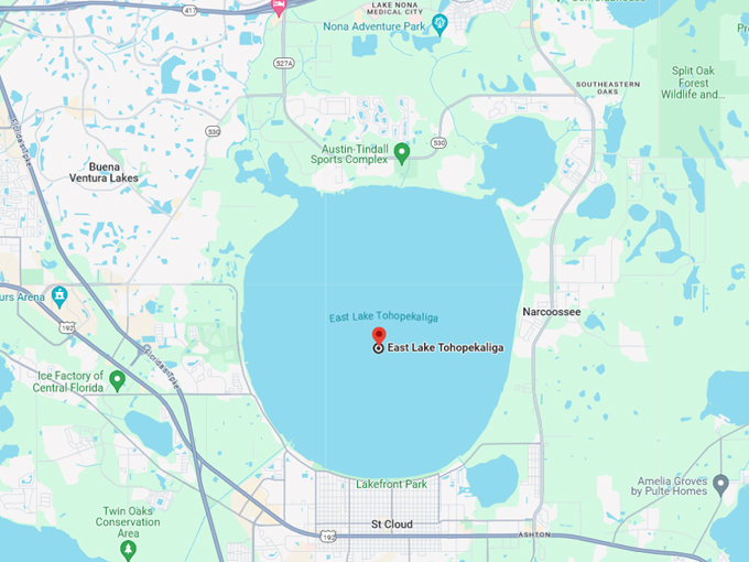 east lake toho 11 map