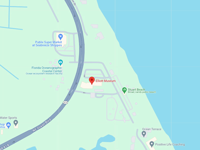 elliott museum 10 map