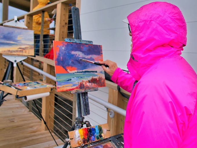 forgotten coast en plein air 3