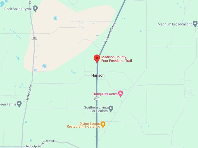 four freedoms trail 10 map