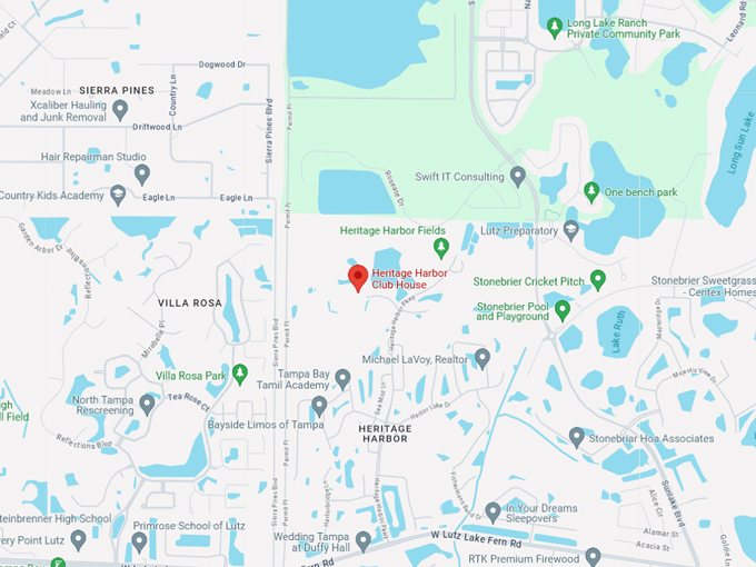 heritage harbor golf course 10 map