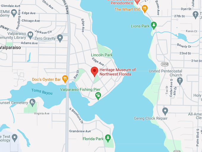 heritage museum 10 map