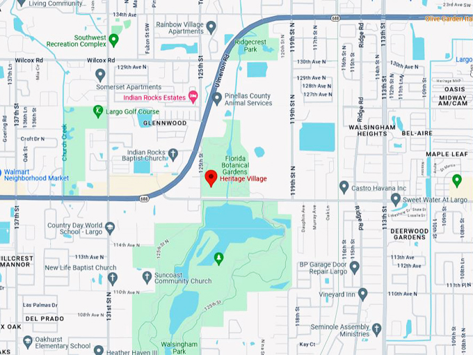 heritage village 10 map
