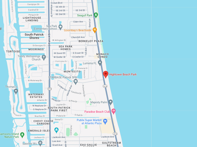 hightower beach park 10 map