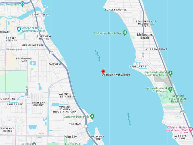 indian river lagoon 10 map