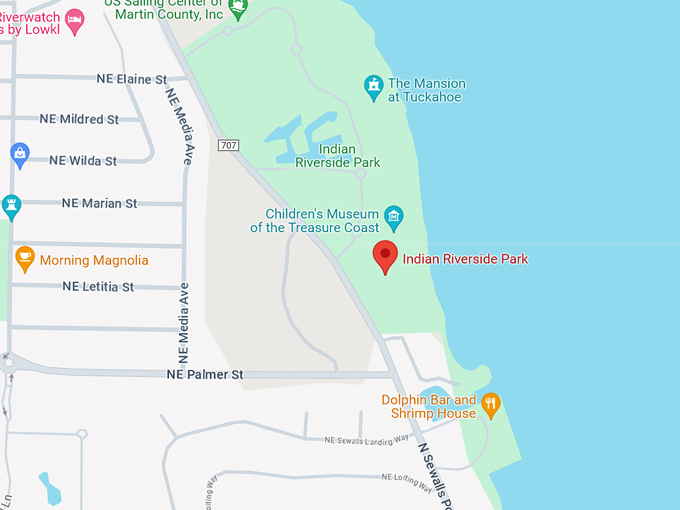 indian riverside park 9 map