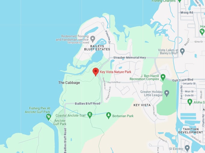 key vista nature park 10 map