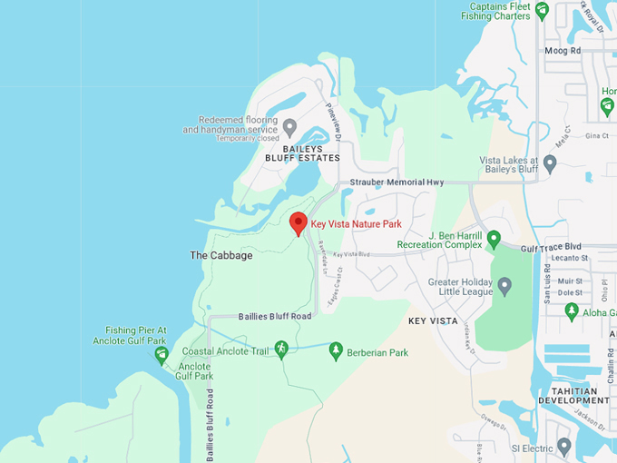 key vista nature park 10 map