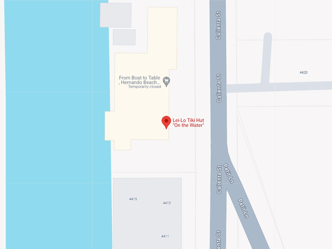 lei lo tiki hut 10 map