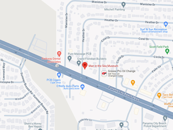 man in the sea museum 10 map